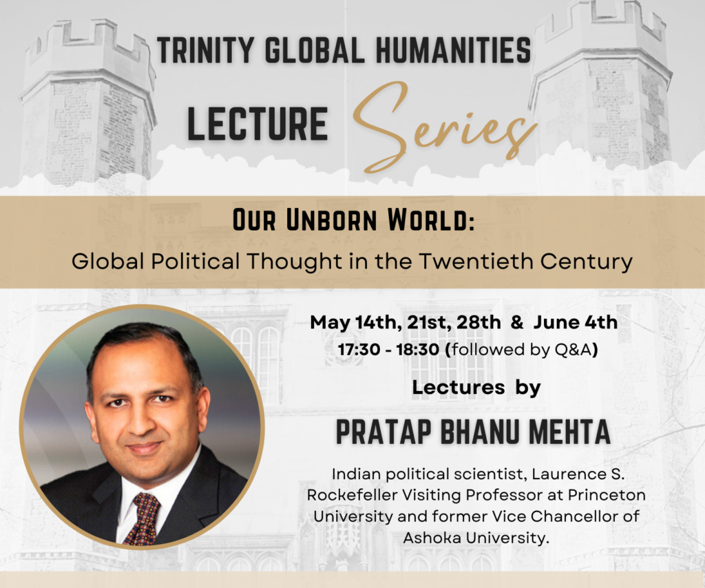“Trinity Global Humanities Lecture Series 2025” – Global Humanities Network